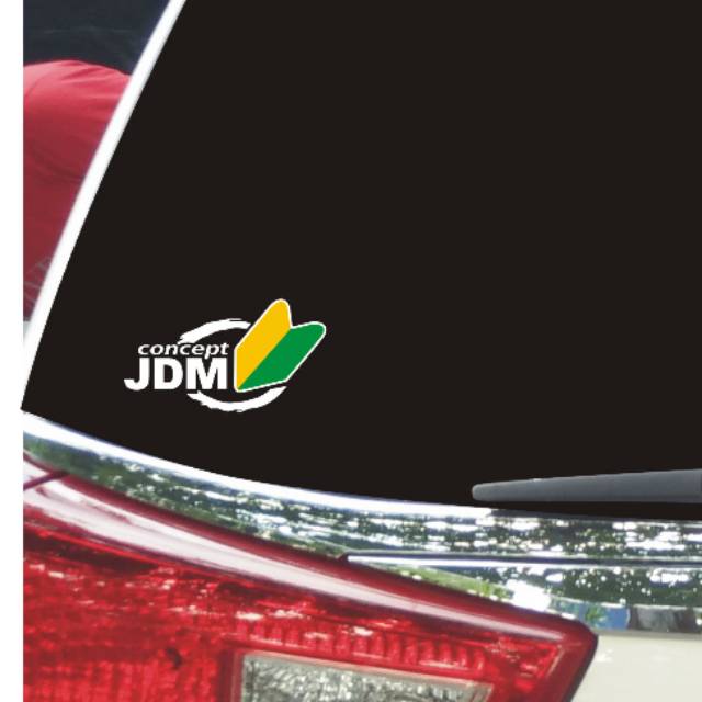 Jual Cutting sticker JDM CONCEPT stiker jdm stiker mobil | Shopee Indonesia