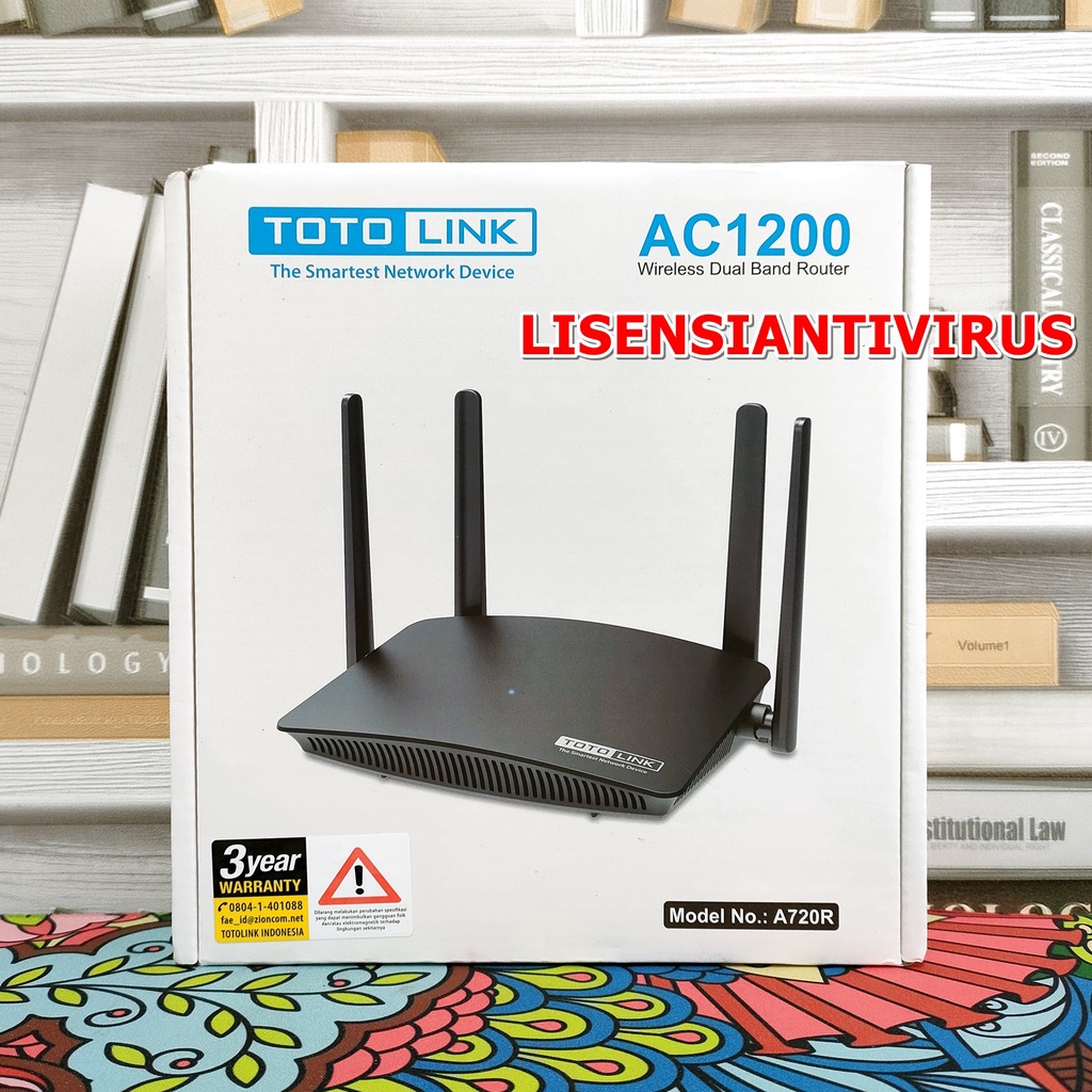Jual Wifi Router Totolink A720R AC1200 AC 1200 Wireless Dual Band ...