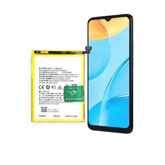 Jual Baterai Oppo BLP817 A15 / A15S Bat Tanam BLP-817 Model original ...