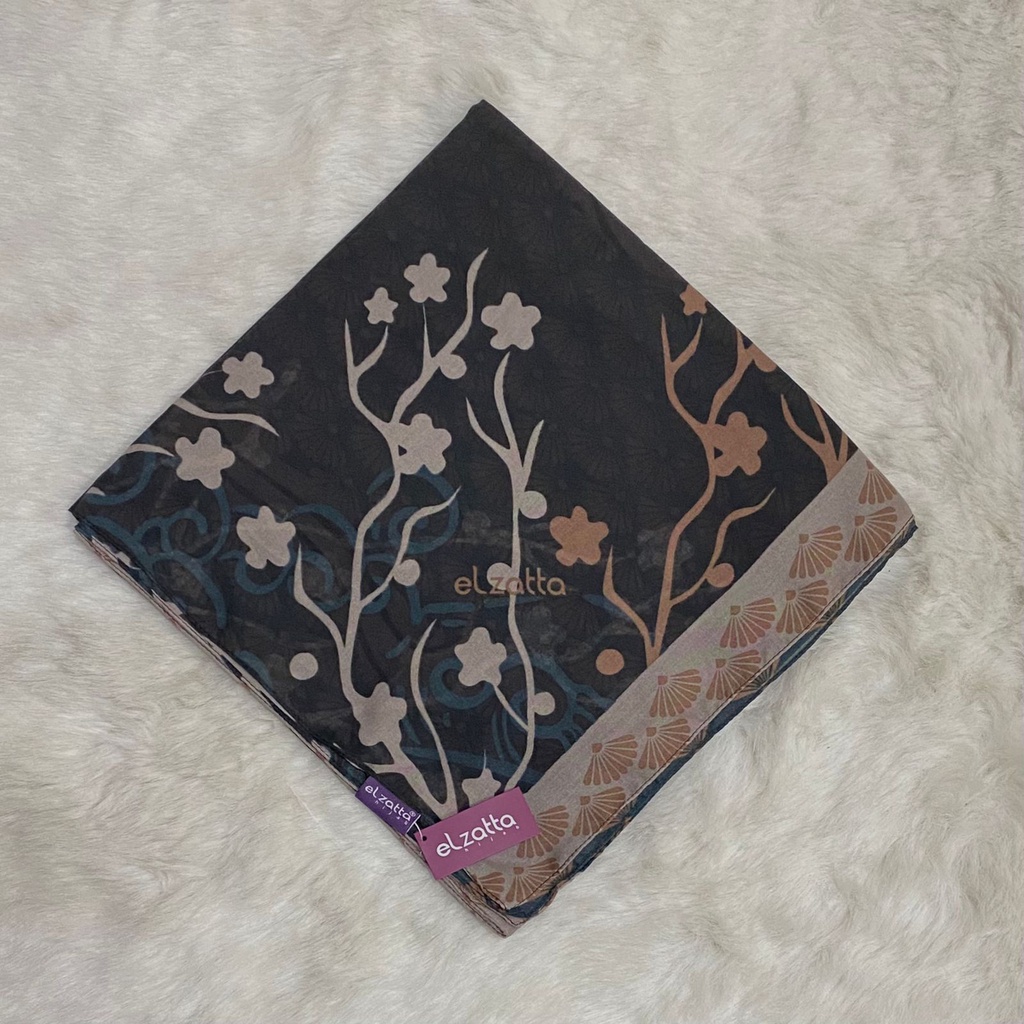Jual ELZATTA HIJAB KERUDUNG JILBAB SEGI EMPAT SEGIEMPAT MOTIF TERBARU ...