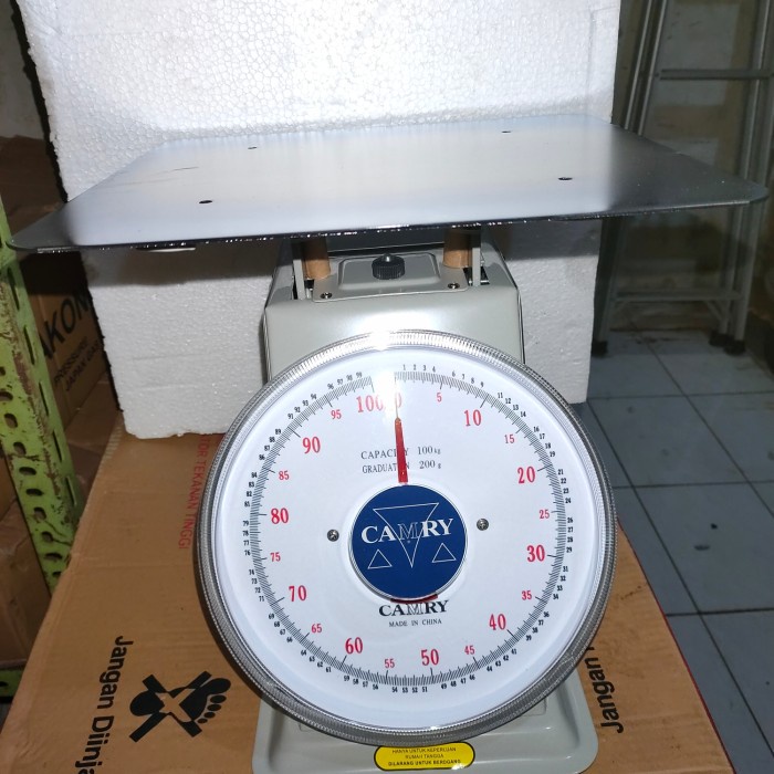 Jual dapur-timbangan- timbangan 100kg duduk camry jarum -timbangan-dapur. | Shopee Indonesia