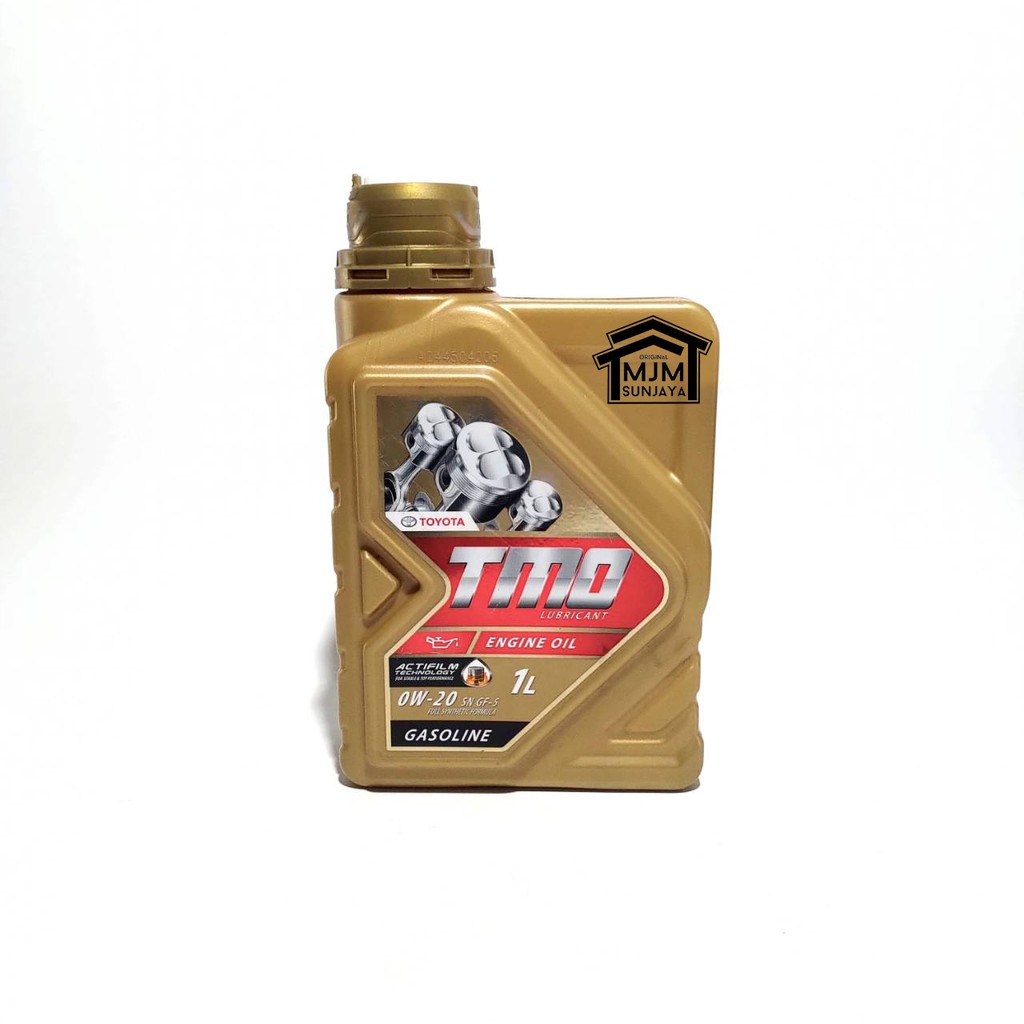 Jual Oli Mesin Mobil Toyota Bensin TMO Gold 0W-20 0W20 1 Liter Botol ...