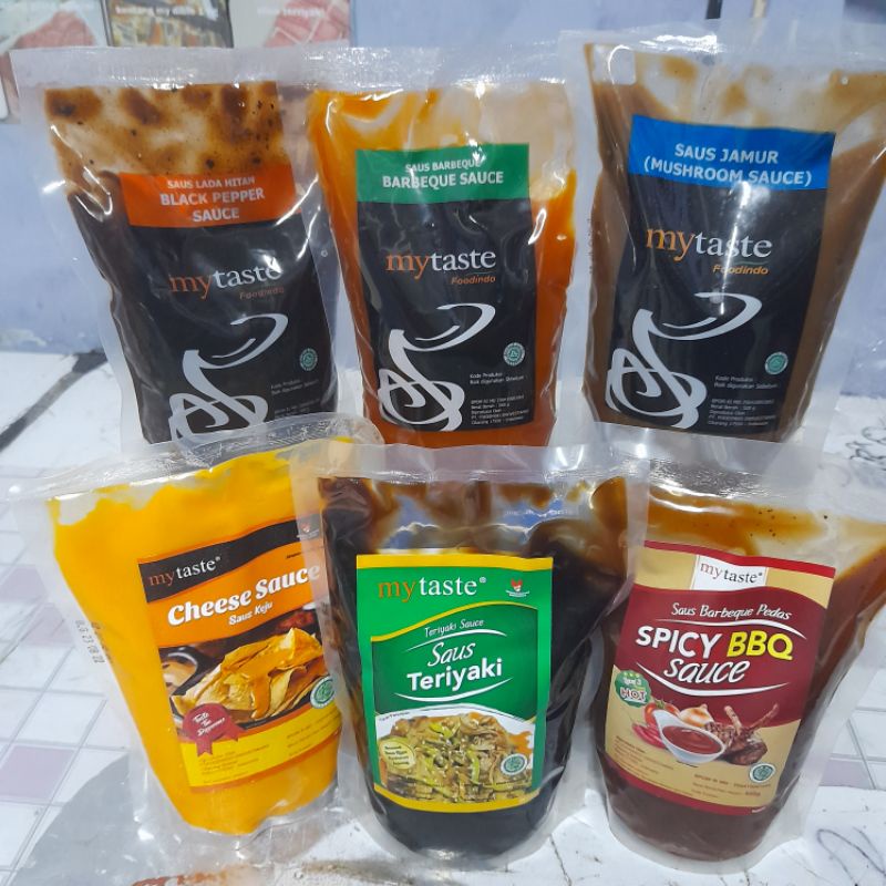 Jual MYTASTE SAUS 500 GRAM - MY TASTE SAUCE FOR DRESSING & MARINADE ...