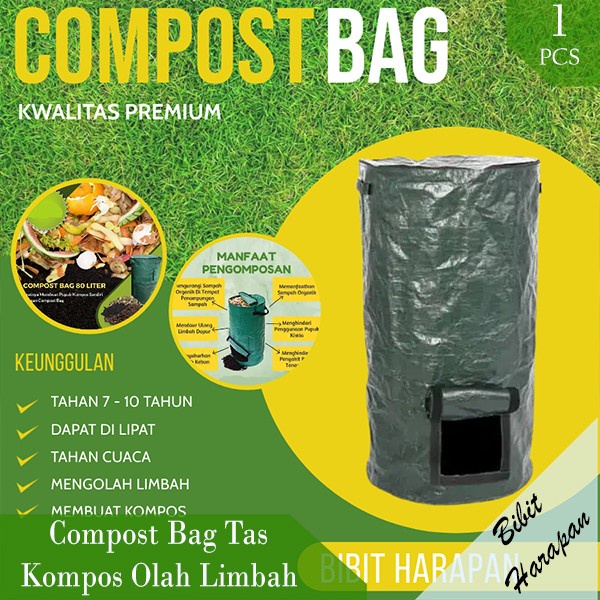 Jual Compost Bag Tas Kompos PLANTER BAG Olah Limbah Daun Sampah Organik ...