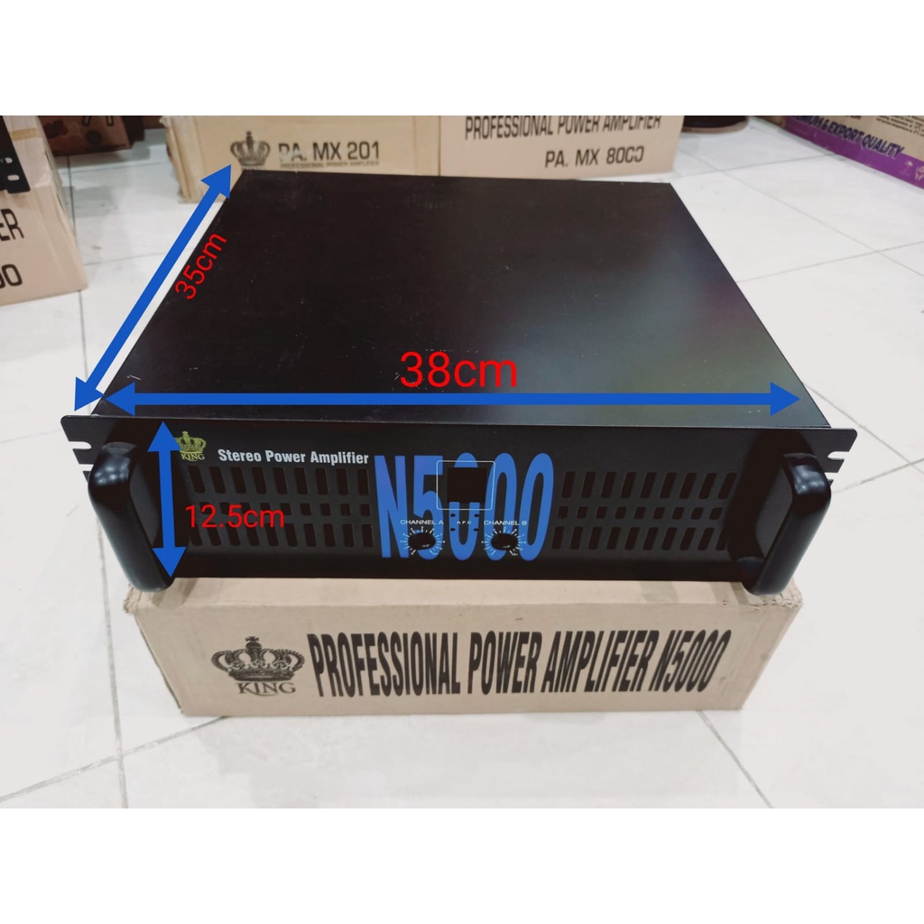 Jual BOX POWER AMPLIFIER N 5000 Box professional power ampli N5000 | Shopee Indonesia