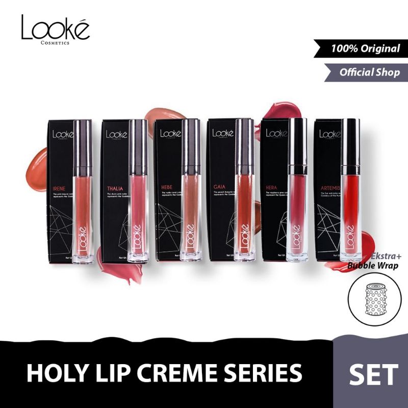 Jual Looke Nasa Lipstik Holy Lip Cream Creme Original BPOM 100% ...