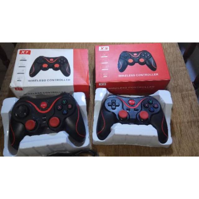 Jual Gamepad android bluetooth wireless t3 stick stik pubg mob free ...