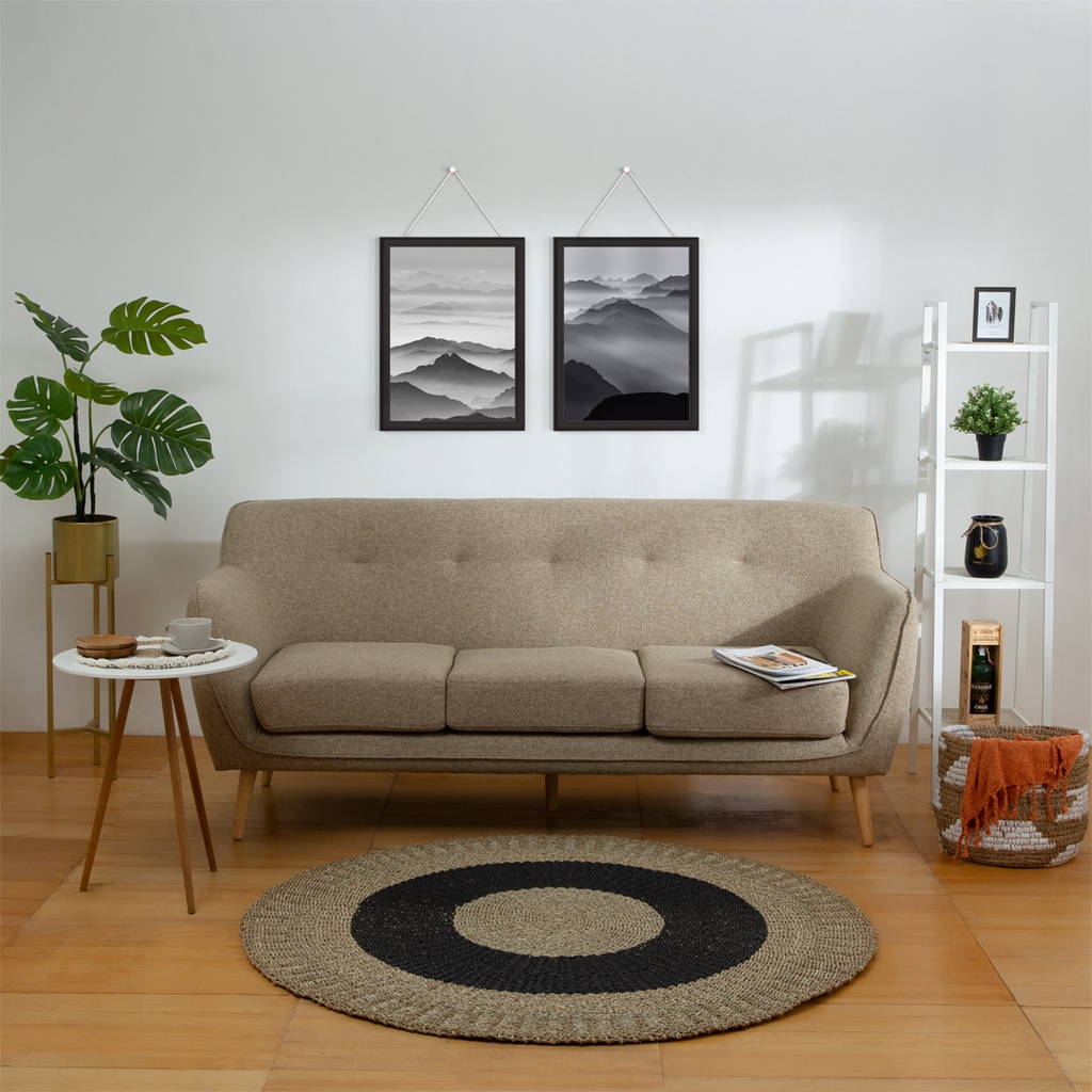 Jual Isiruma - Sofa Nyaman Minimalis 3 Dudukan GREISY Sofa 3 Seater ...