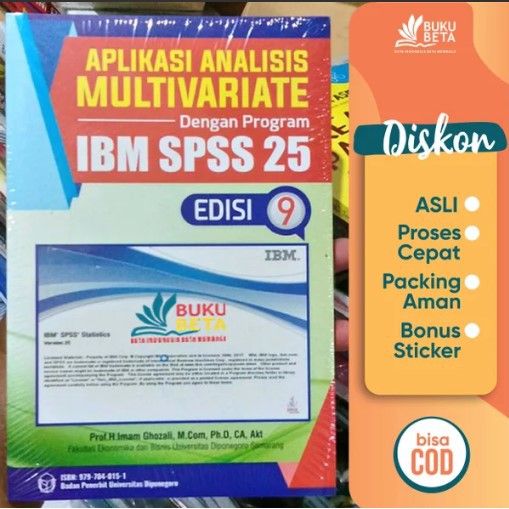 Jual Aplikasi Analisis Multivariate Dengan Program IBM SPSS 26 - Imam Ghozali | Shopee Indonesia