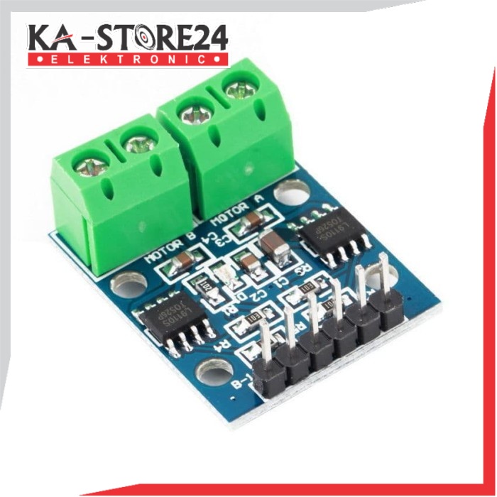 Jual L9110S H-bridge Stepper Motor Dual DC motor Driver Module L9110 L ...