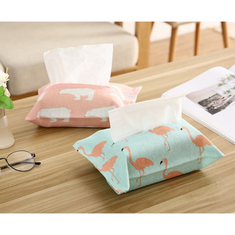 Jual Tempat Tisu kain / Box tisu Bahan kain unik / Tempat Tissue ...