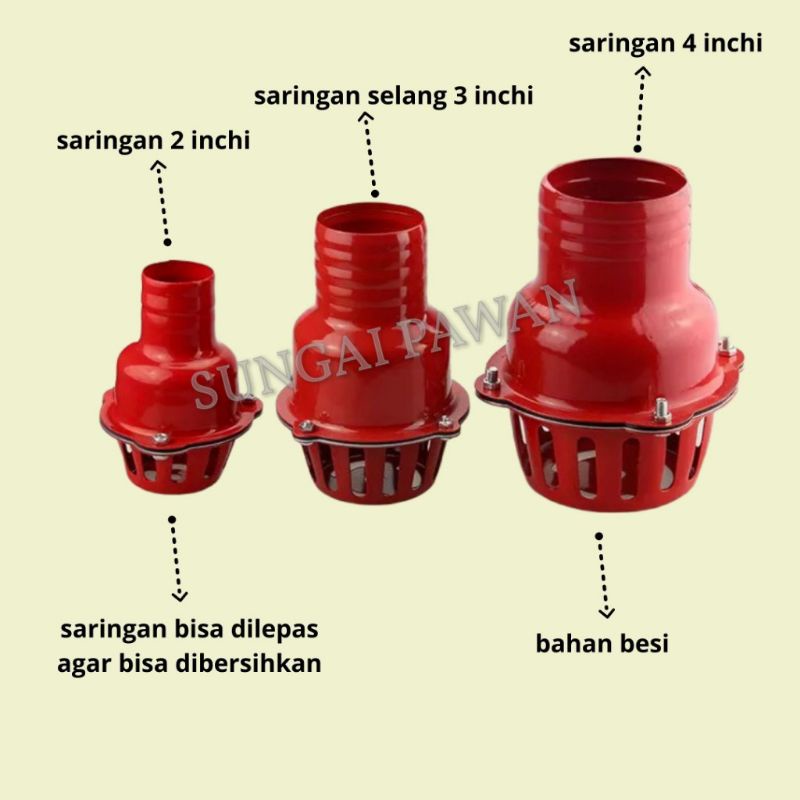 Jual saringan penyaring saring alkon pompa air water irigasi sawah ...