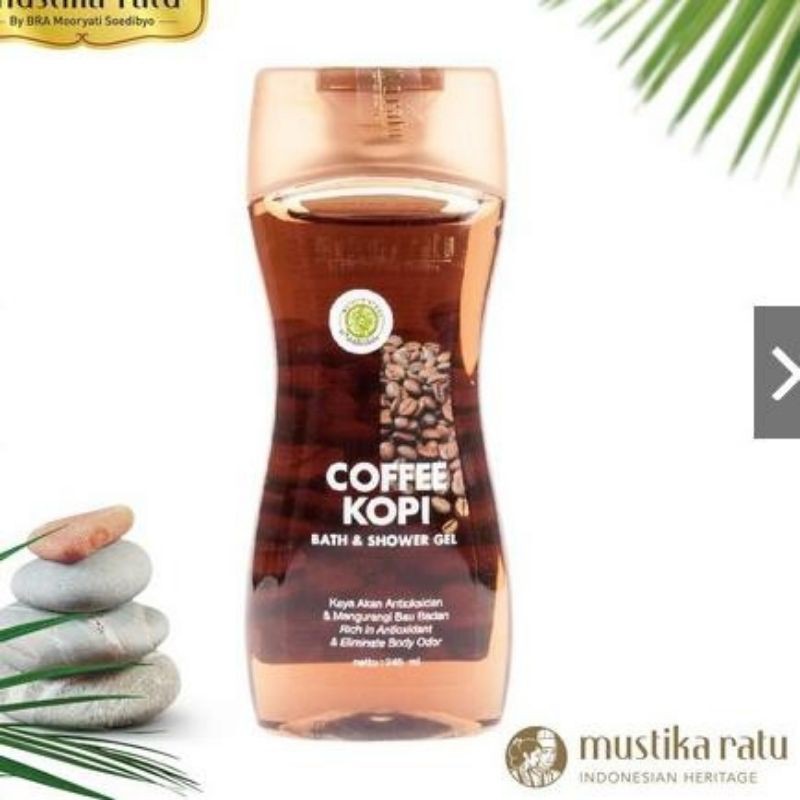 Jual Mustika Ratu Coffee Kopi Bath & Shower Gel 245ml | Shopee Indonesia