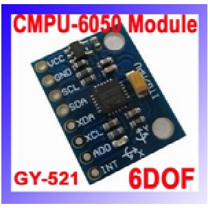 Jual GY-521 MPU-6050 Module 6DOF Module (Triaxial Accelerometer ...