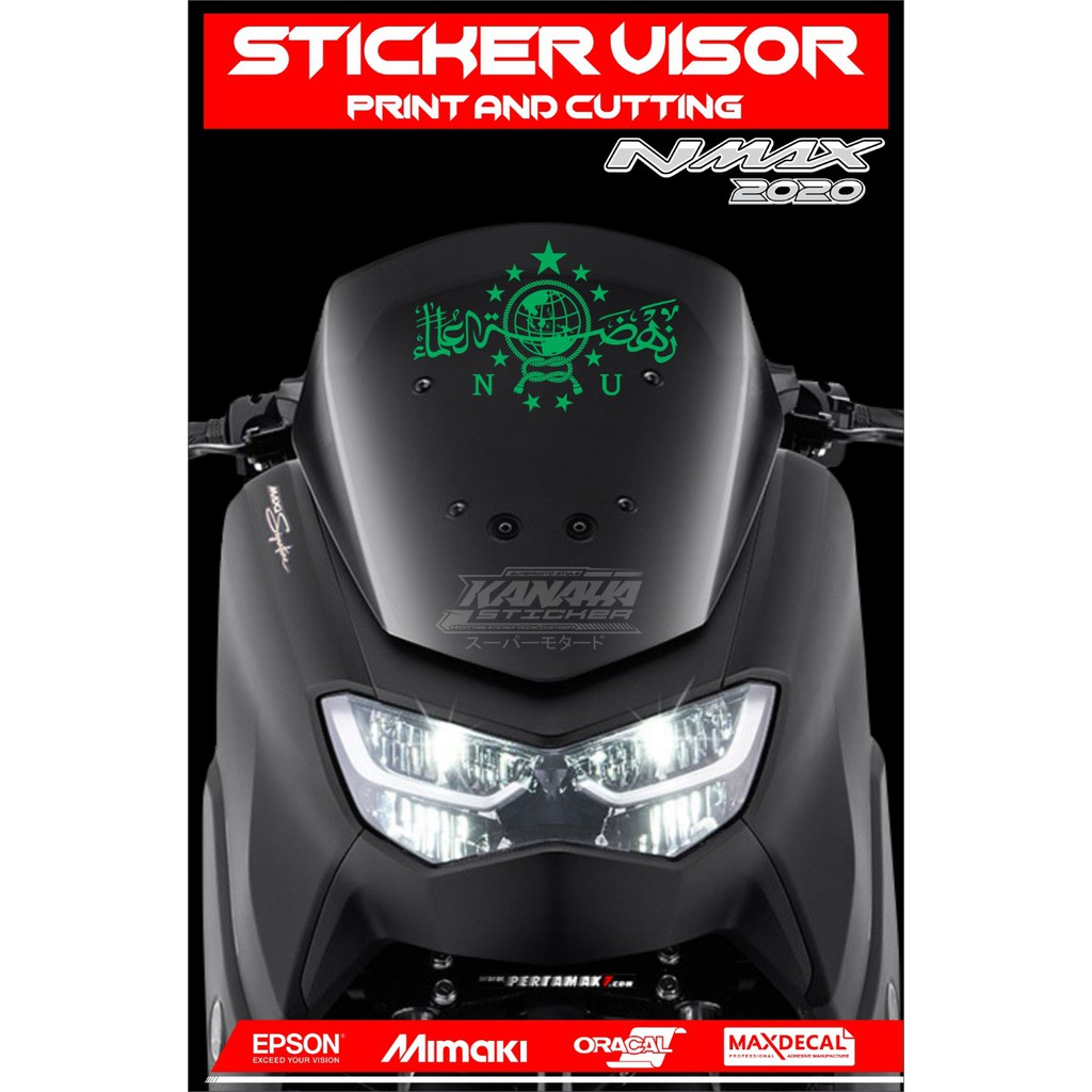 Jual Sticker Cutting Visor Nmax New 2020 / Nmax 2021 / Nmax OId / Motif ...