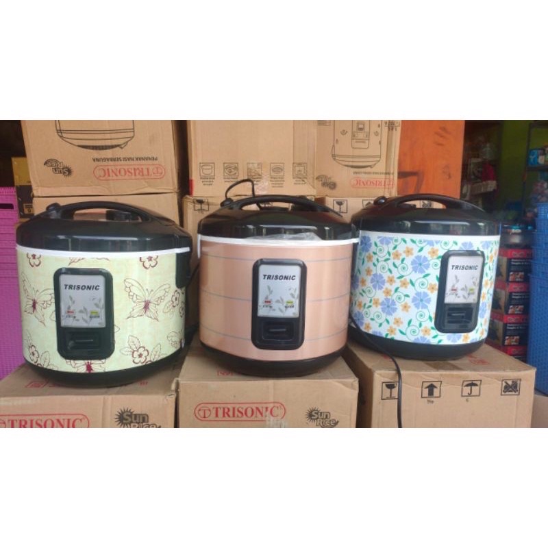 Jual MAGIC COM RICE COOKER TRISONIC 1,8Liter 1,8L 3 in 1 T 707A MODEL ...