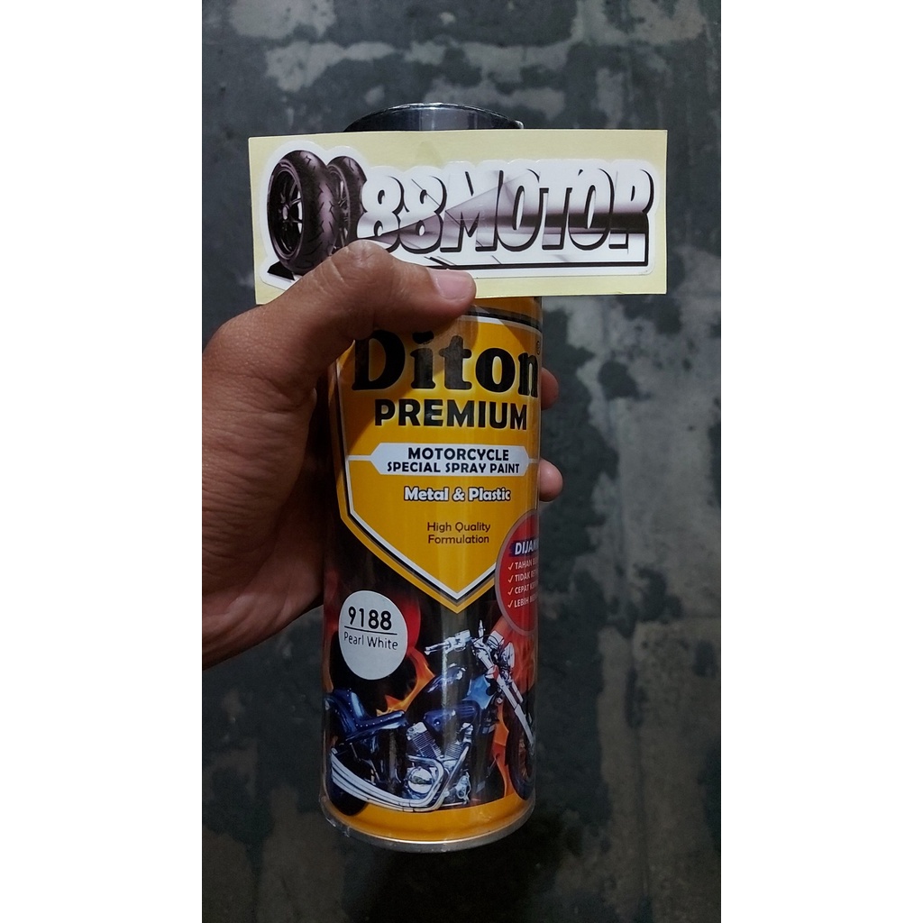 Jual DITON PREMIUM Cat Semprot - Pearl White 9188 | Shopee Indonesia
