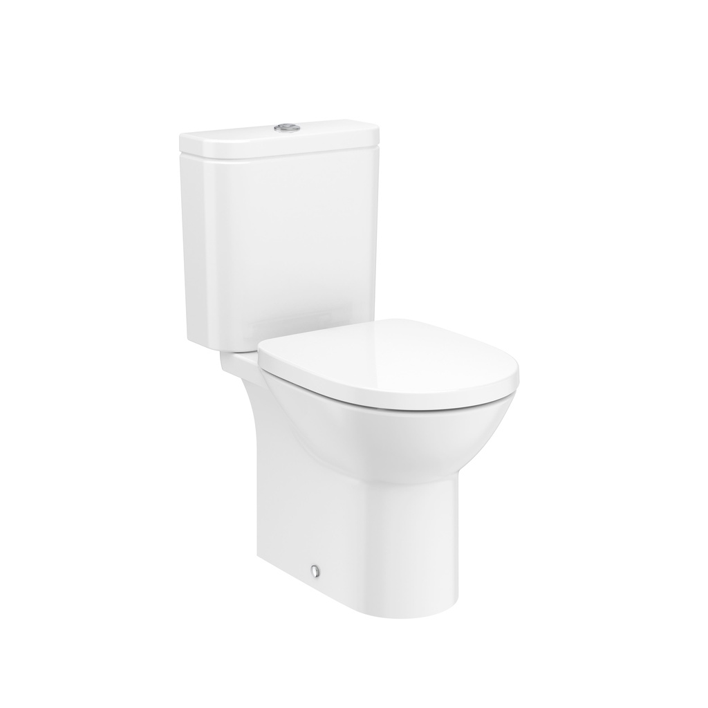 Jual Kloset Toilet Roca DEBBA ROUND Close-coupled WC S-Trap Multi Clean ...