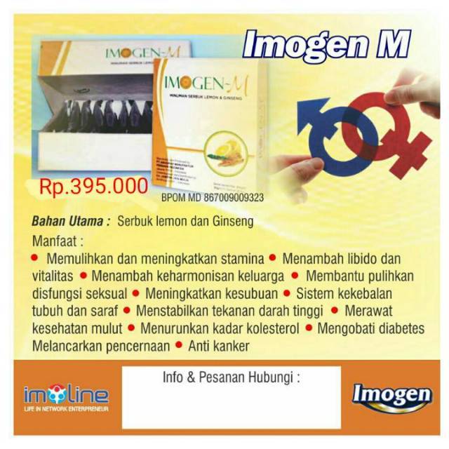 Jual Imogen M | Shopee Indonesia
