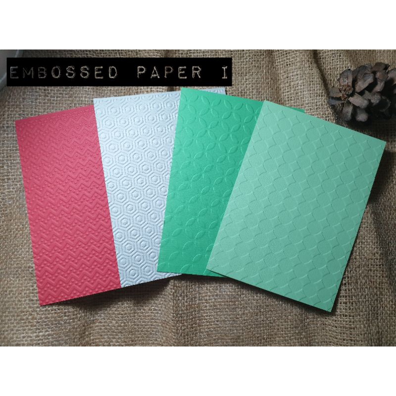 Jual Kertas motif timbul/Embossed Paper I | Shopee Indonesia