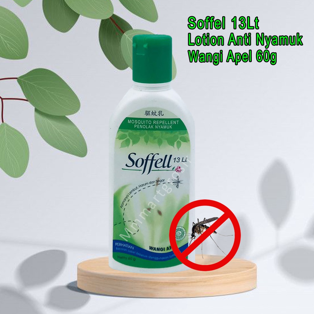 Jual Soffell / Lotion Anti Nyamuk / Penolak Nyamuk / Wangi Apel 60g ...