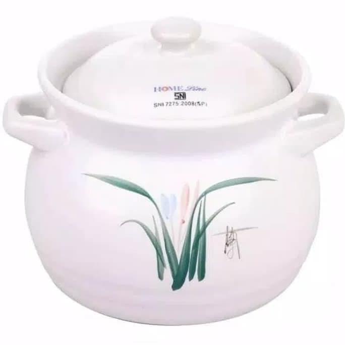 Jual Sapo Ks-14 Panci Keramik Medicine Healthy 9" (5300Ml) Khusus Go-Jek Bliboss | Shopee Indonesia