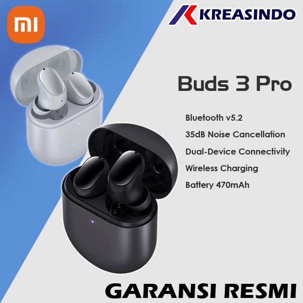 Jual Xiaomi Redmi Buds 3 Pro / Buds 4 Pro TWS Earphone Garansi Resmi ...