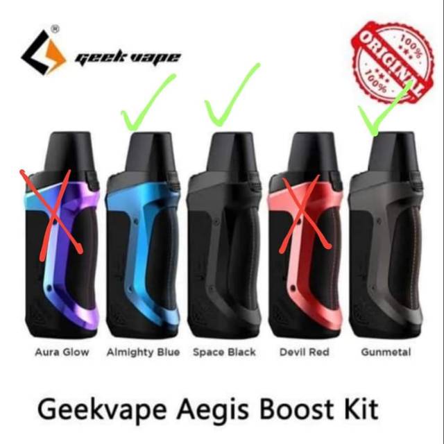 Jual AEGIS BOOST KIT AUTHENTIC | Shopee Indonesia