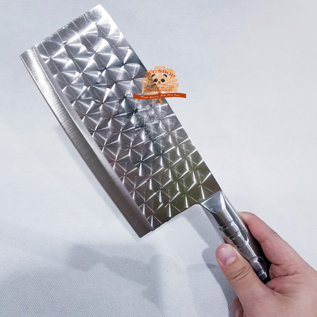 Jual GOLOK DAGING no 1 7,8 inch or 19 cm / Pisau Golok Stainless ...