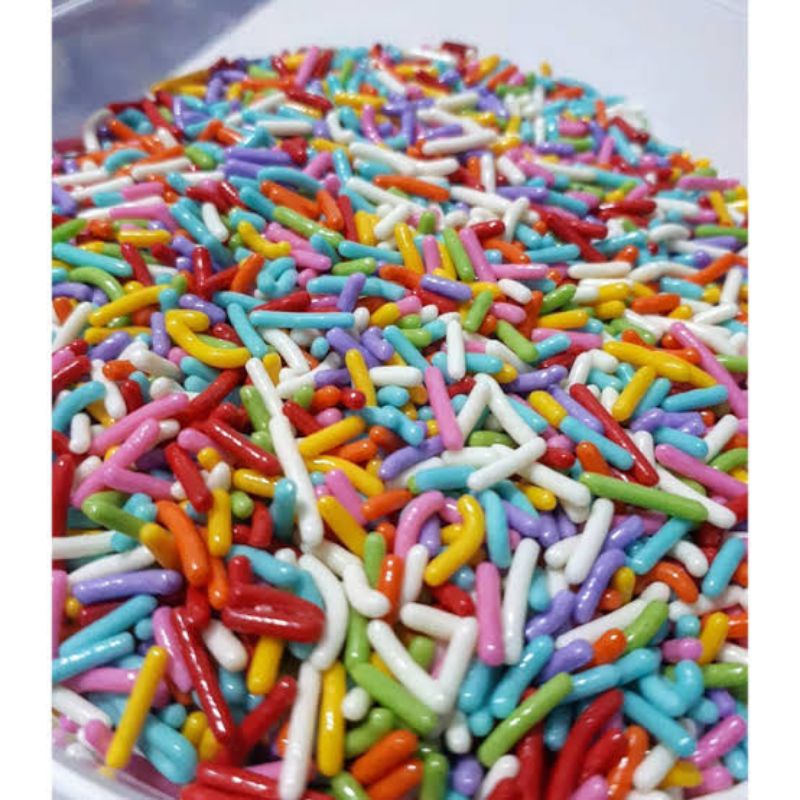Jual Sprinkle Meses Chocorice Hiasan Kue Meises Warna Murah 25 gram ...