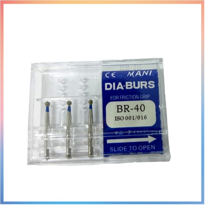 Jual DENTAL DIA BUR SET BR-40 1 pack isi 3 pcs | Shopee Indonesia