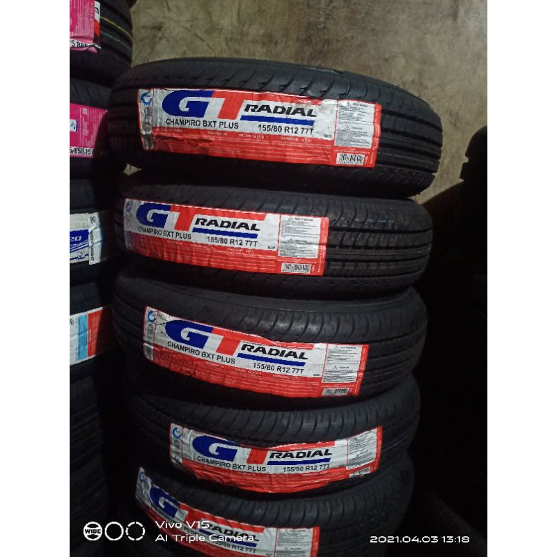 Jual Ban Mobil GTRadial Champiro BXT Plus 155/80xR12 (Free Pentil ...