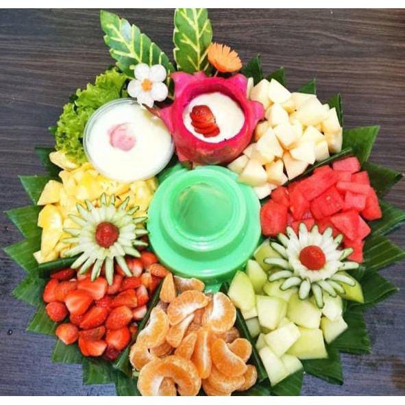 Jual TUMPENG PUDING BUAH ANEKA RASA PORSI BERVARIASI | Shopee Indonesia