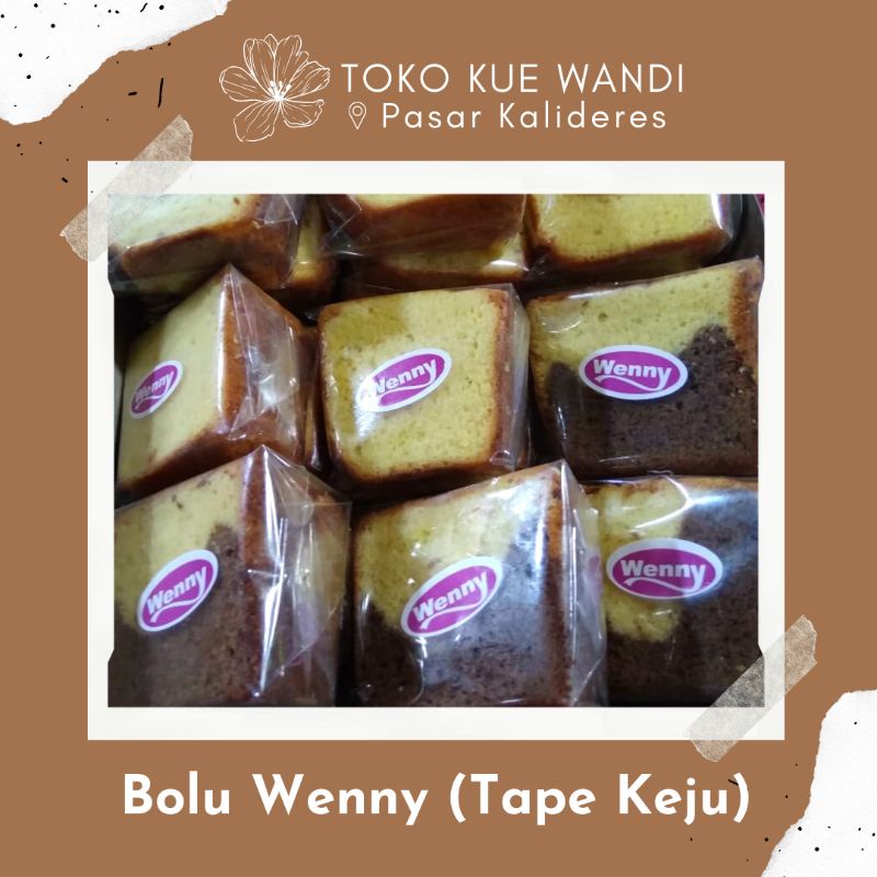 Jual Bolu Wenny Tape Keju / Marmer Coklat / Loyang | Shopee Indonesia