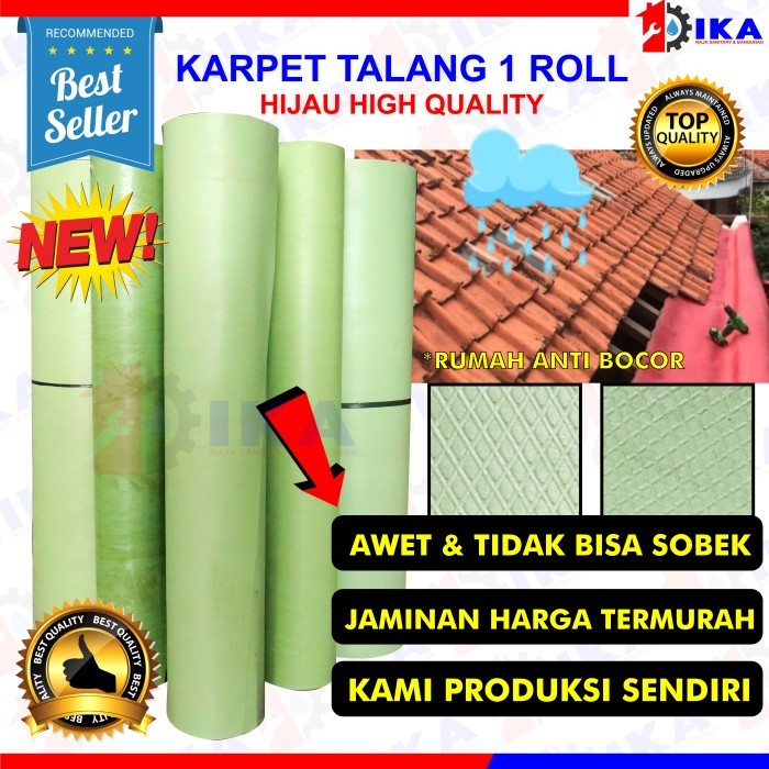Jual Lem Talang Karpet Talang Air 11 13 15 Meter 90Cm Hijau Produksi ...