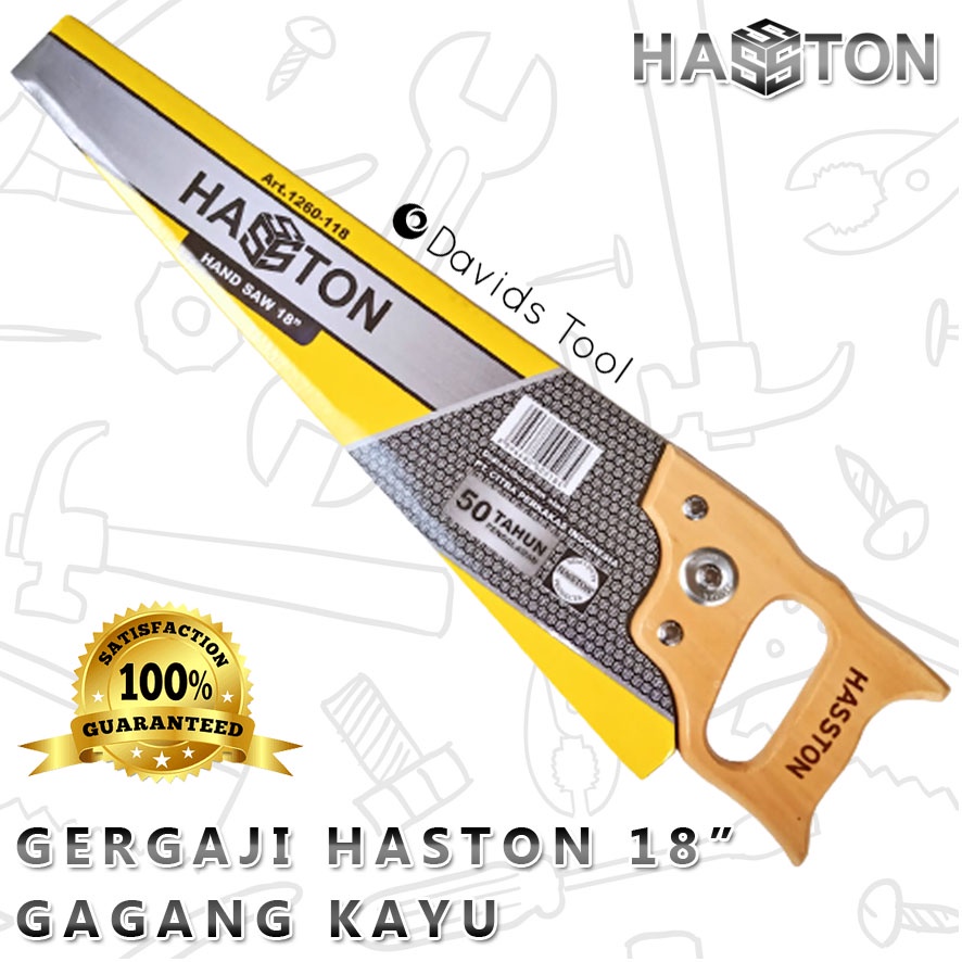 Jual Hasston Graji Kayu Gergaji Tangan 18 Inch | Shopee Indonesia