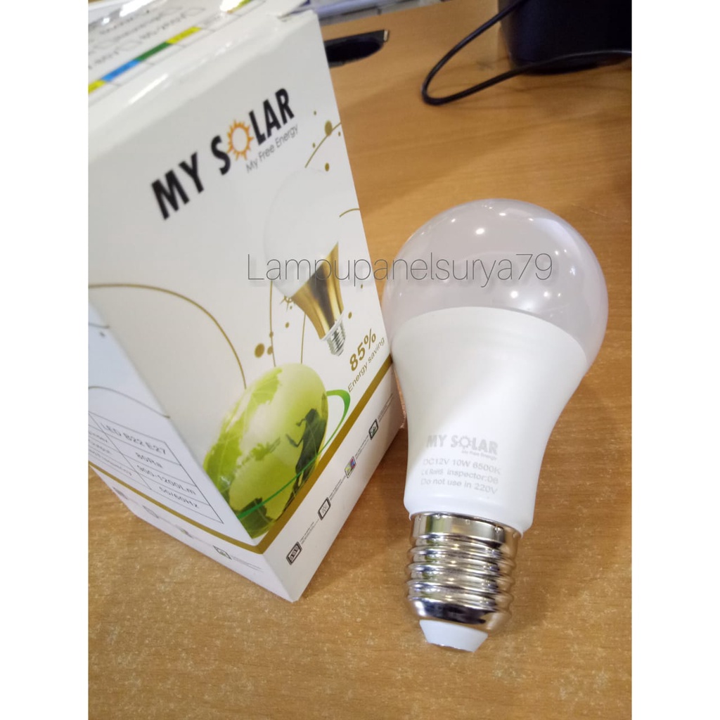 Jual Lampu Bohlam / Bulb Lampu LED My Solar DC 12V 10W - Produk BARU dan O | Shopee Indonesia