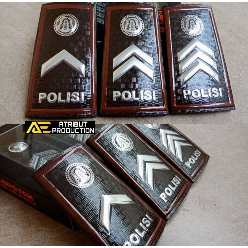 Jual Pangkat Polisi Bripda Briptu Brigadir Bripka Aipda Aiptu Bahan ...