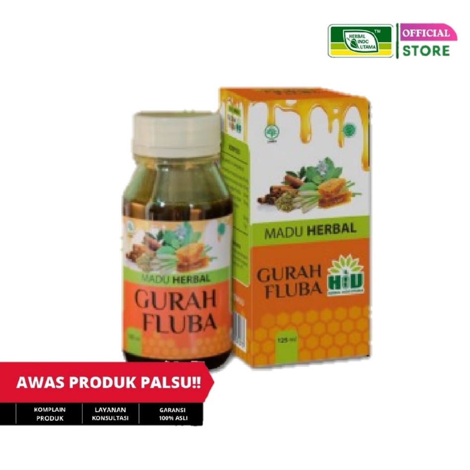 Jual Hiu Madu Herbal Gurah fluba (125ml) Obat Batuk dan Pilek | Shopee ...