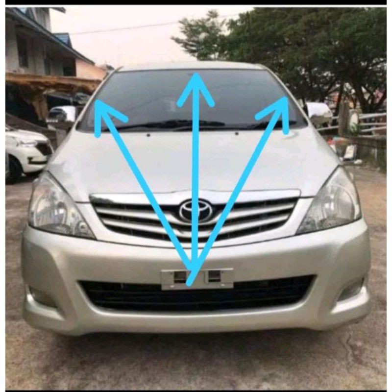 Jual karet kaca depan Toyota Innova 2004 sampai 2015 original | Shopee ...