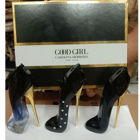 Jual Parfum Miniatur Gift set CAROLINA HERRERA GOOD GIRL (Set isi 3pc ...