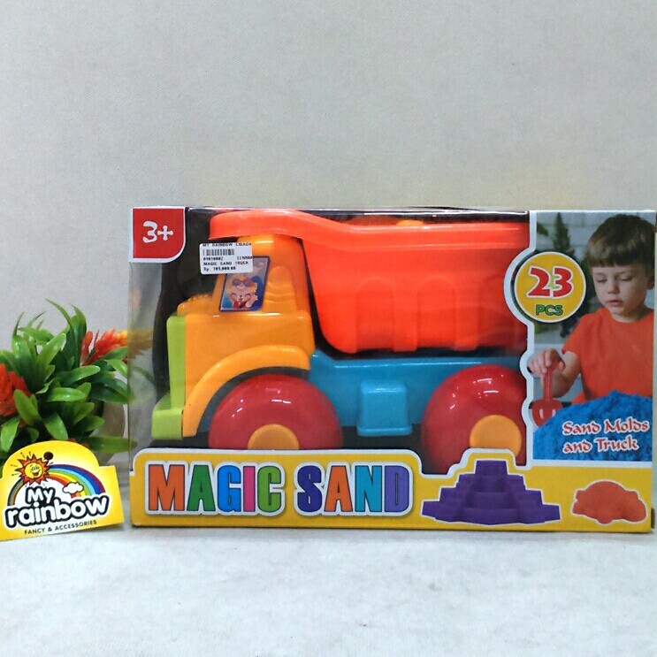 Jual Mainan Pasir-pasiran / Magic sand truck (09010002) | Shopee Indonesia