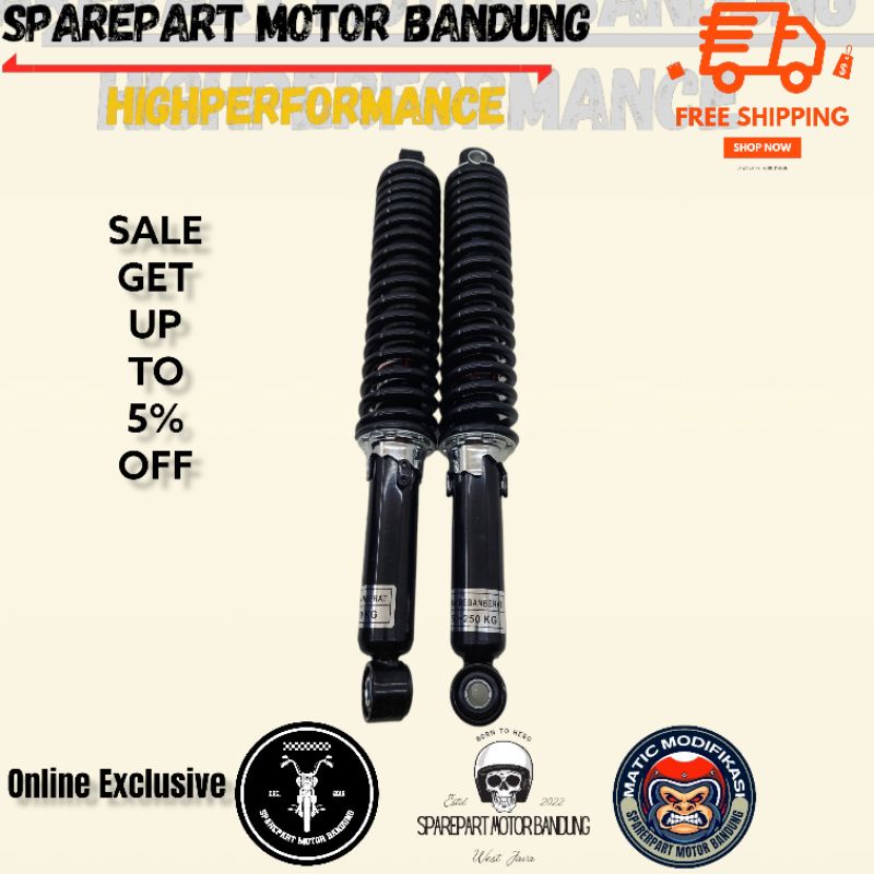 Jual Shock beban berat 250 kg Uk 380 MM Supra x - Win - Smash - Force 1 ...