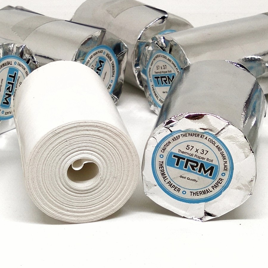 Jual Kertas Thermal 57 x 37 Paper Roll Struk Termal EDC Printer ...