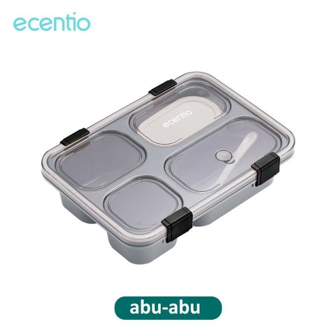 Jual Baru! Ecentio 1300Ml4 Grid Tahan Bocor Bento Box/Kotak Sup Dan ...