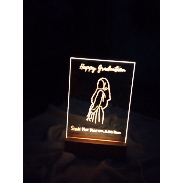 Jual Vandel Akrilik LED Custom | Shopee Indonesia