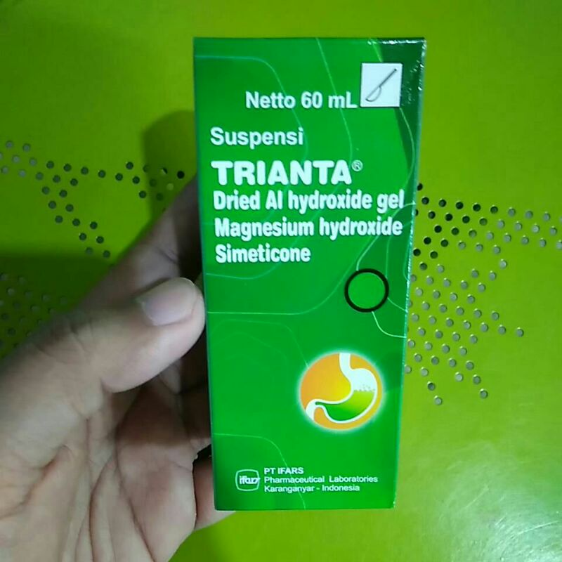 Jual TRIANTA® Sirup 60 ml (Obat Mual, Nyeri Lambung, Ulu Hati, Maag ...