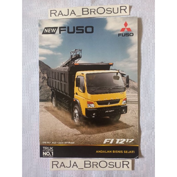 Jual Poster brosur mitsubishi new fuso 170PS 4x2 light off road FI1217 ...