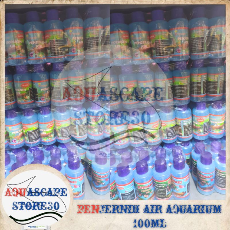 Jual penjernih air aquarium 100ml / penjernih air aquarium / penjernih ...