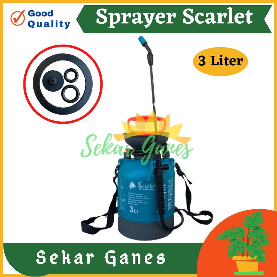 Jual TANGKI SPRAYER SCARLET 3 LITER ALAT SEMPROT PRESSURE Semprot ...